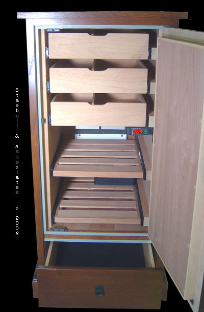 ARISTOCRAT CABINET HUMIDOR OPTIONS